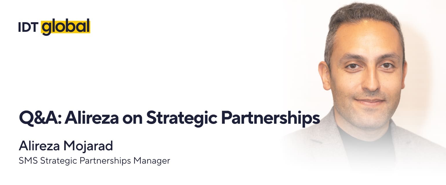 Alireza Mojarad on Strategic Partnerships | IDT Global
